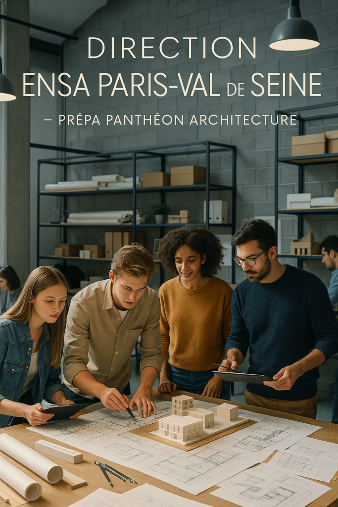 Intégrer l’ENSA Paris-Val de Seine | Avec Panthéon Architecture