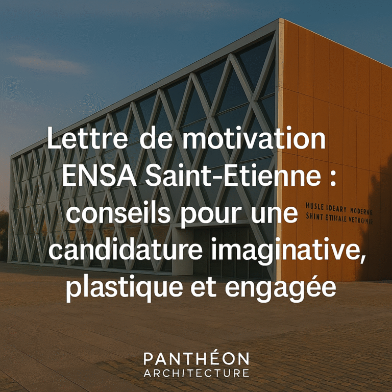 ENSA Saint-Étienne (ENSASE) : réussir son admission avec brio